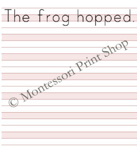 Montessori Writing Paper Bundle | Made By Teachers