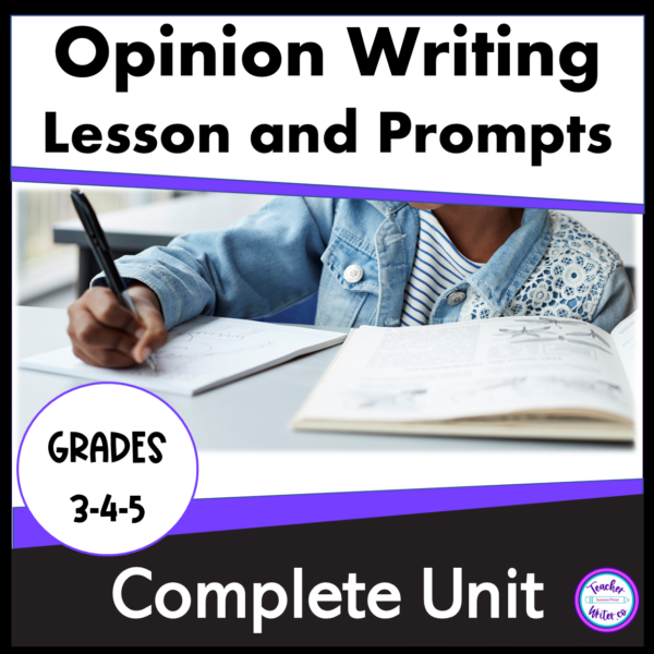 Opinion Writing Lesson Prompts With Graphic Organizers | Made By Teachers