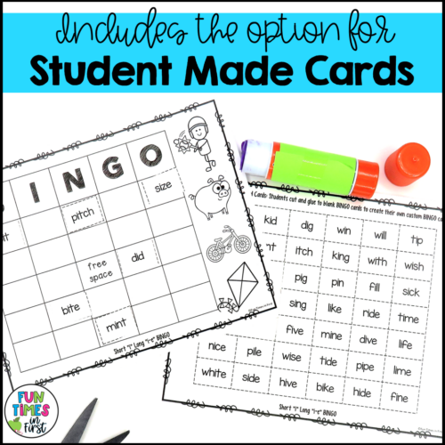 Long and Short Vowels Phonics Bingo Bundle | CVCe Words | No Prep ...