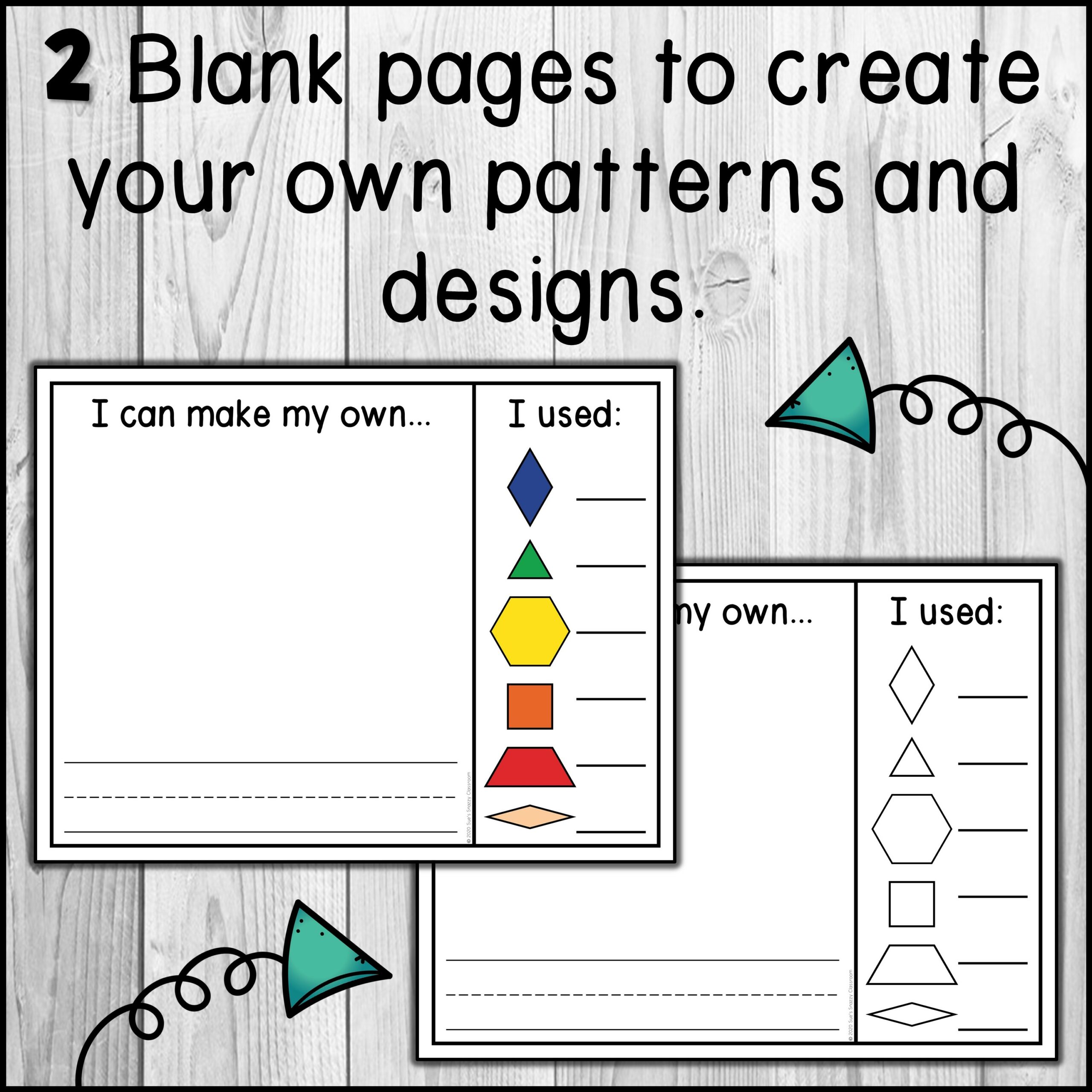 Easter Pattern Block Mats | Easter Math Center | Shape Activity | Made ...