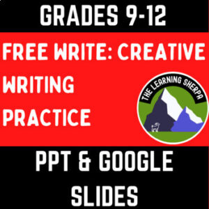 Creative Writing Practice | Made By Teachers