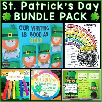 St. Patrick's Day Activities Crafts Math Science Language Arts ...