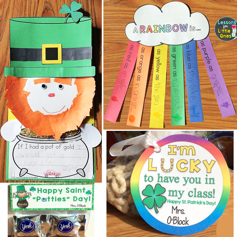 St. Patrick's Day Activities Crafts Math Science Language Arts ...