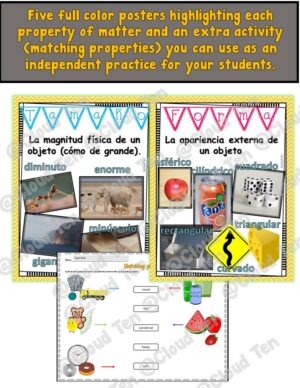 Las propiedades de la materia in Google Slides™ | Made By Teachers
