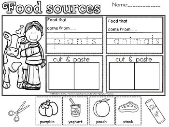 food sources | Made By Teachers
