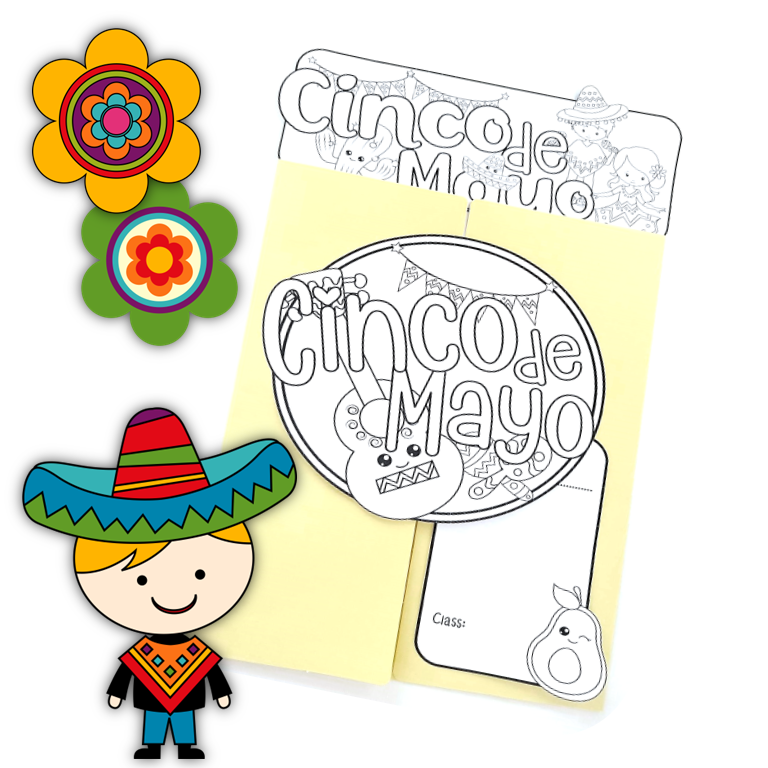 Cinco de Mayo Lapbook with Reading Comprehension Activities | Made By ...