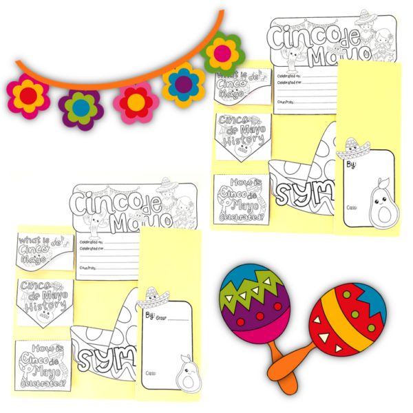 Cinco de Mayo Lapbook with Reading Comprehension Activities | Made By ...