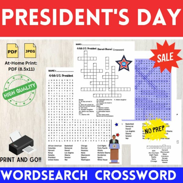 Barack Obama Activities - Black History Month Bulletin Board -President ...