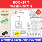 Booker T. Washington Activities-Black History Month Bulletin Board ...