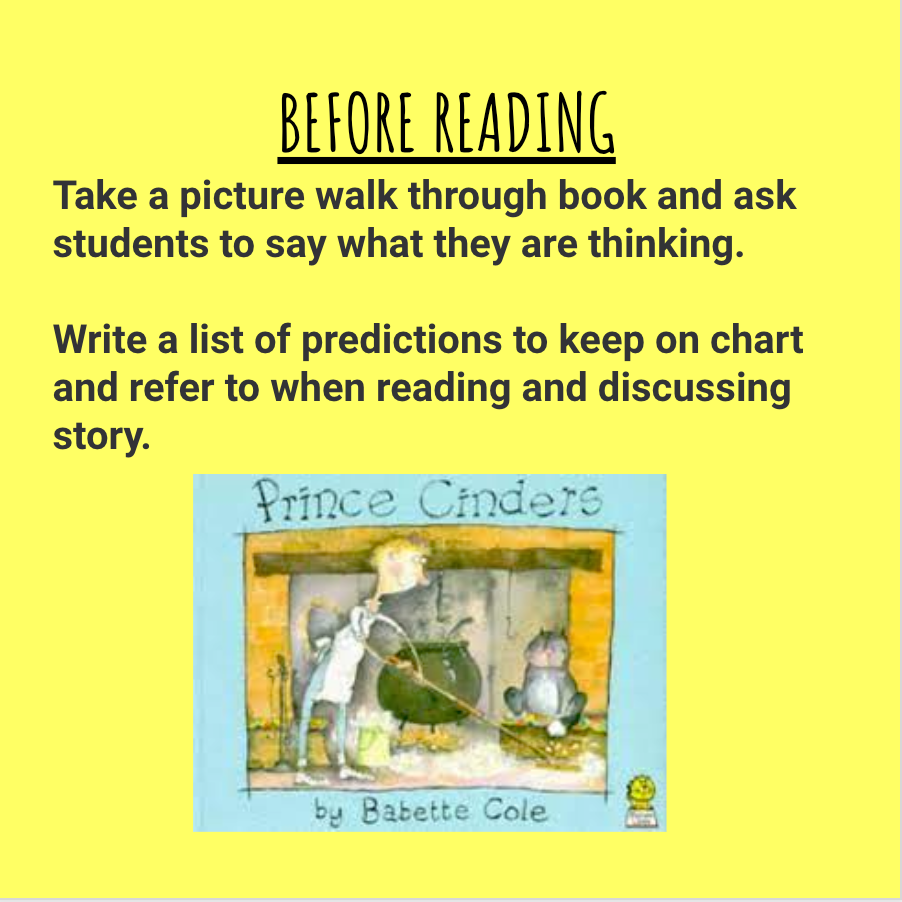 PRINCE CINDERS by Babette Cole READING LESSONS & ACTIVITIES | Made By ...