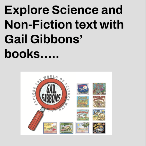 GAIL GIBBONS AUTHOR STUDY | Made By Teachers