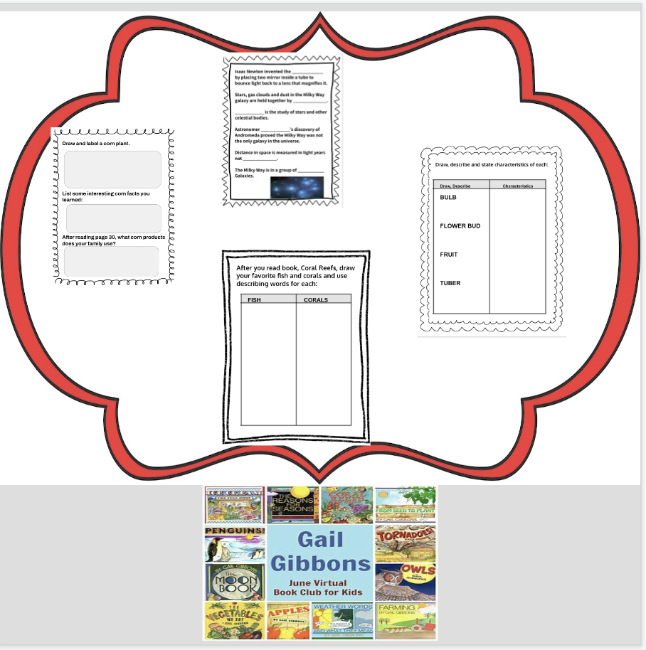 GAIL GIBBONS AUTHOR STUDY | Made By Teachers