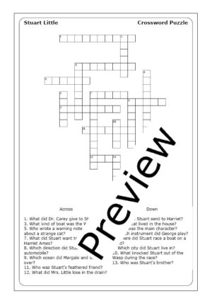 E. B. White "Stuart Little" worksheets | Made By Teachers