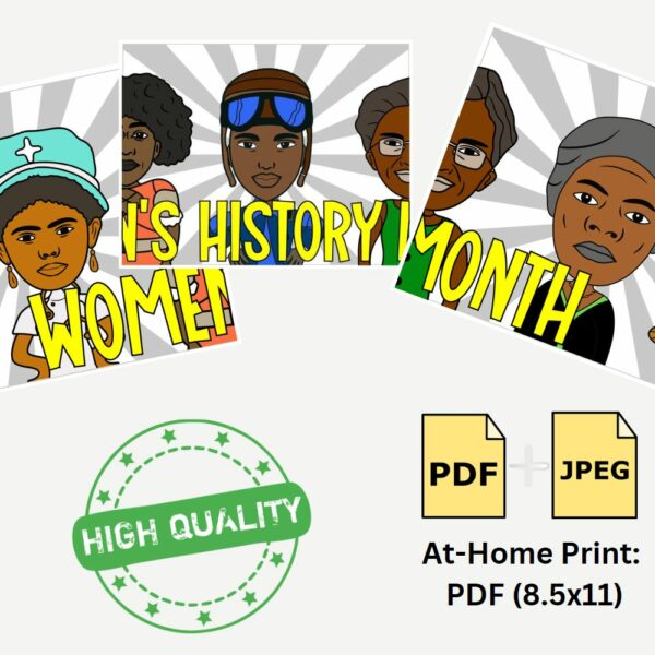 Women's History Month Banner | Bulletin Board | Classroom Decor | Made ...