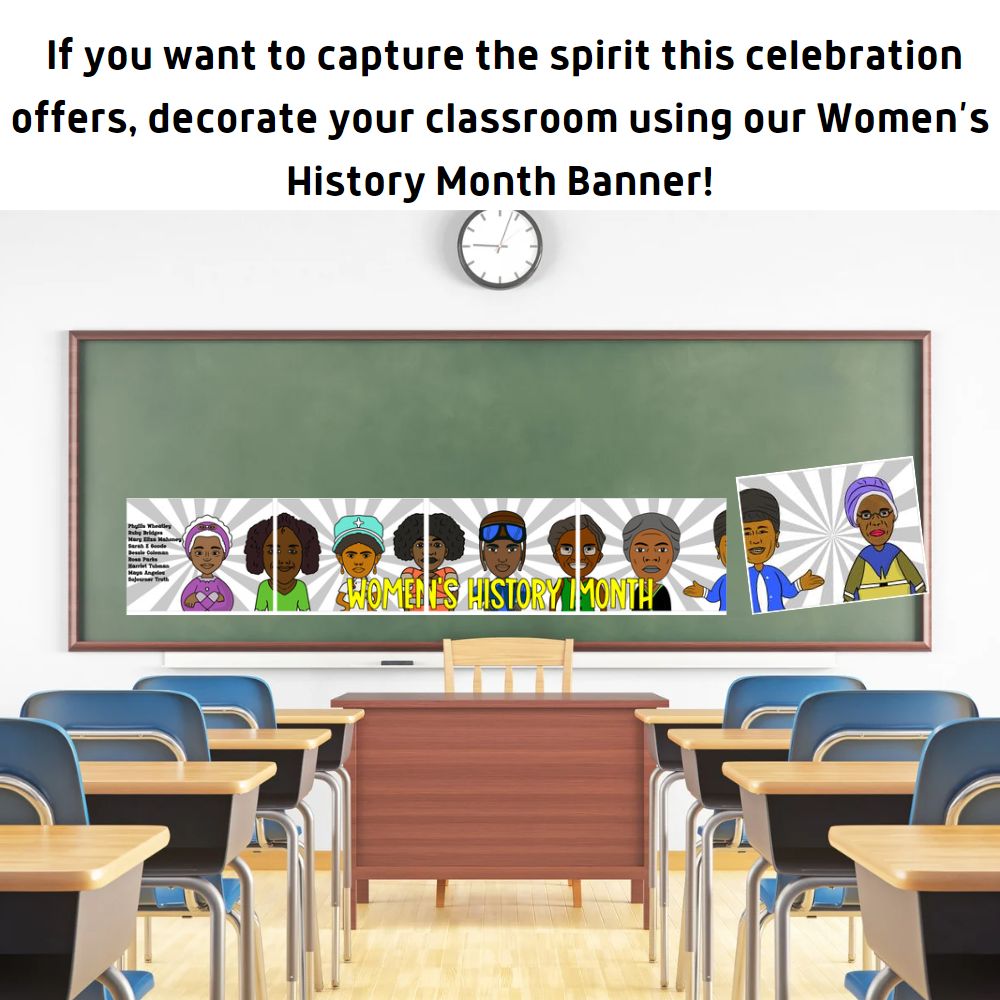 Women's History Month Banner | Bulletin Board | Classroom Decor (Copy ...