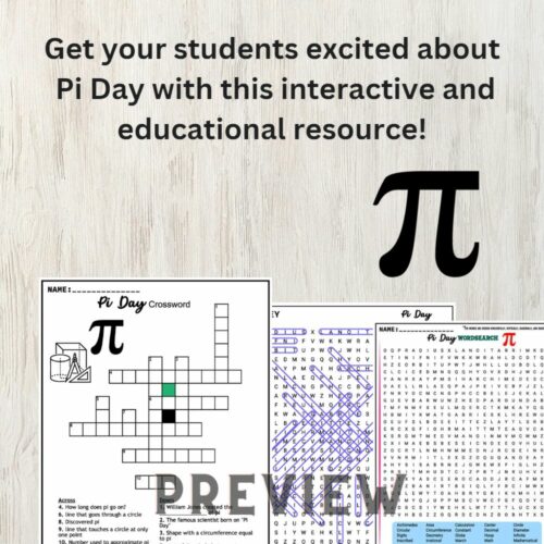 Pi Day (March 14th) Worksheets: Reinforce Math Concepts with Engaging ...
