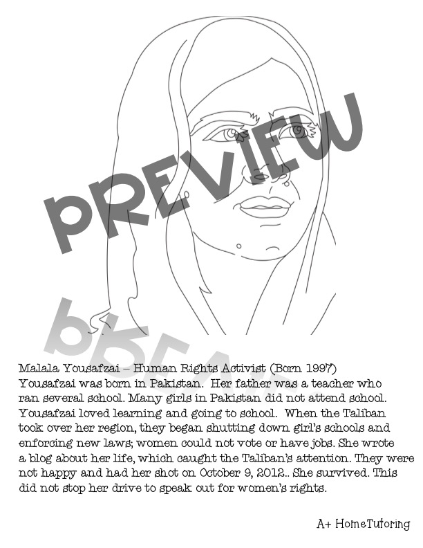 Women's History Month Coloring Packet | Made By Teachers