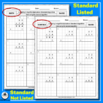 2 Digit by 2 Digit Standard Algorithm Multiplication Worksheets | Made ...