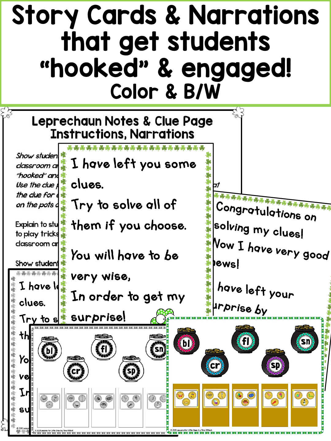 St. Patrick's Day Escape Room Breakout Activity Kindergarten - First ...