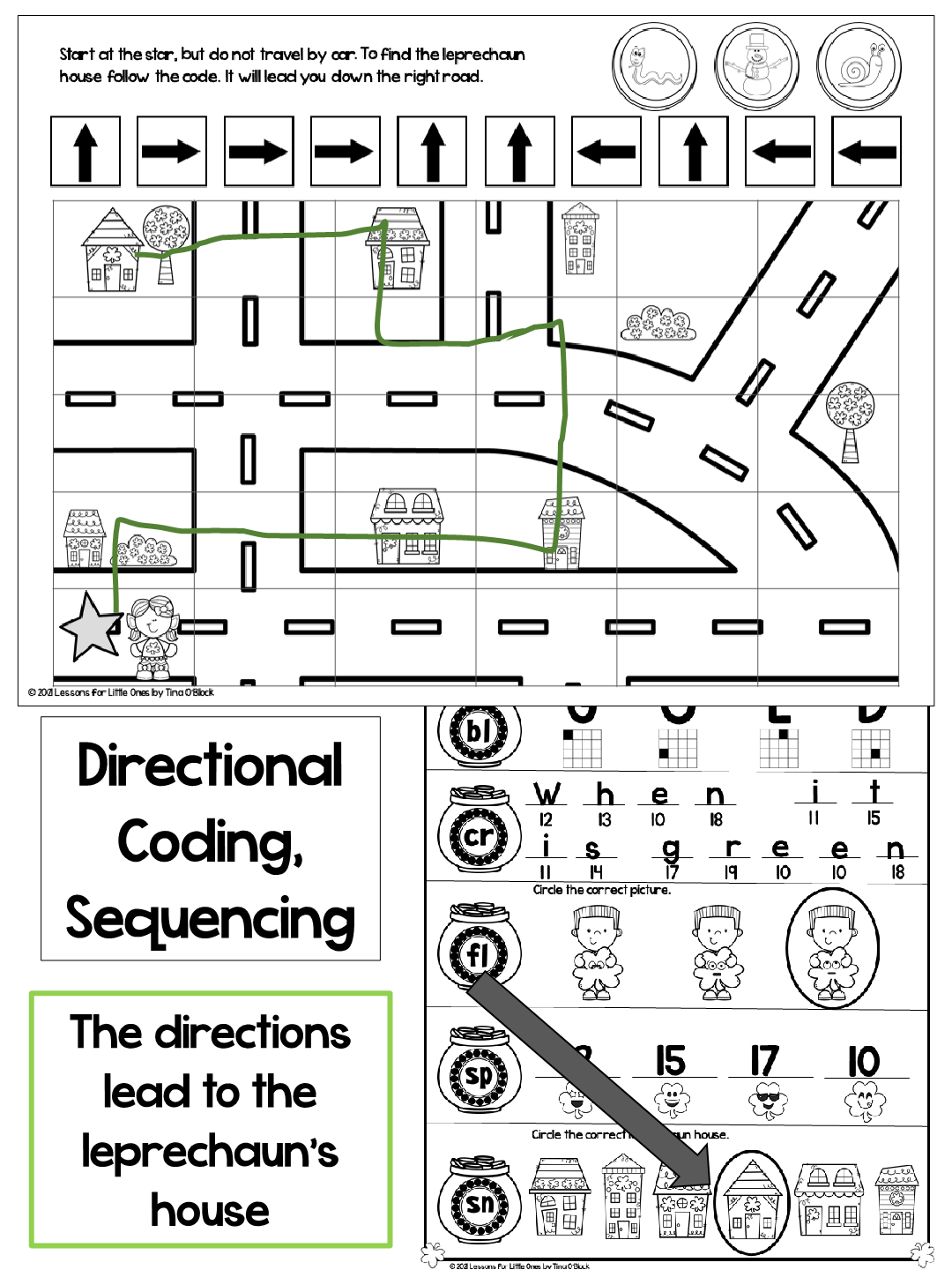 St. Patrick's Day Escape Room Breakout Activity Kindergarten - First ...