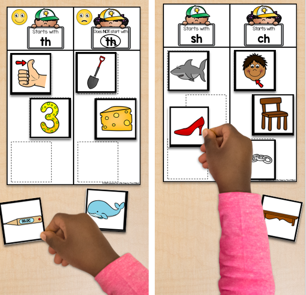 Beginning Digraphs sh th ch wh Sorts Sorting Activities Mazes & Hunts ...