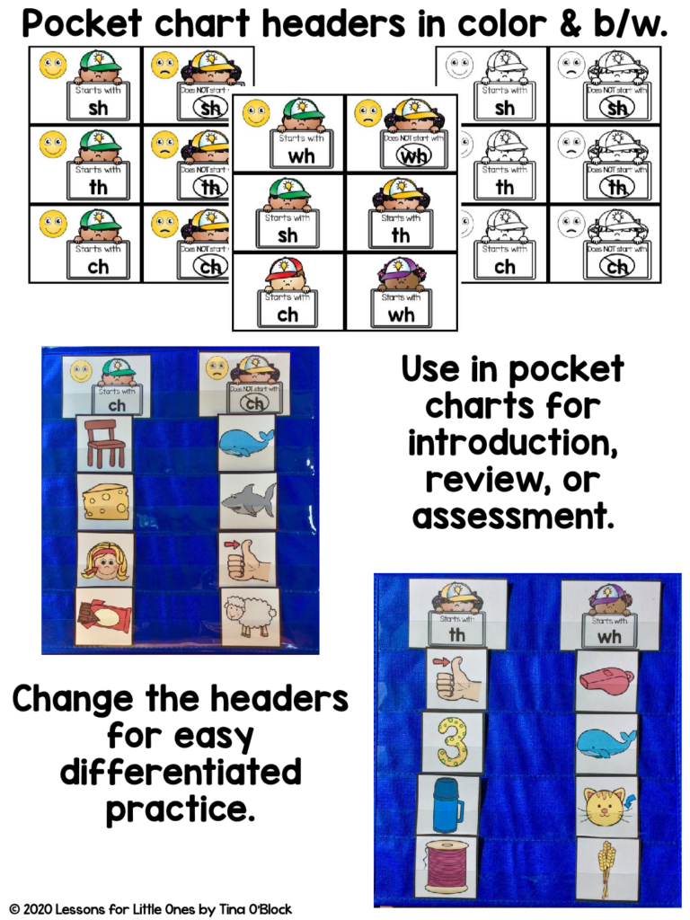 Beginning Digraphs sh th ch wh Sorts Sorting Activities Mazes & Hunts ...