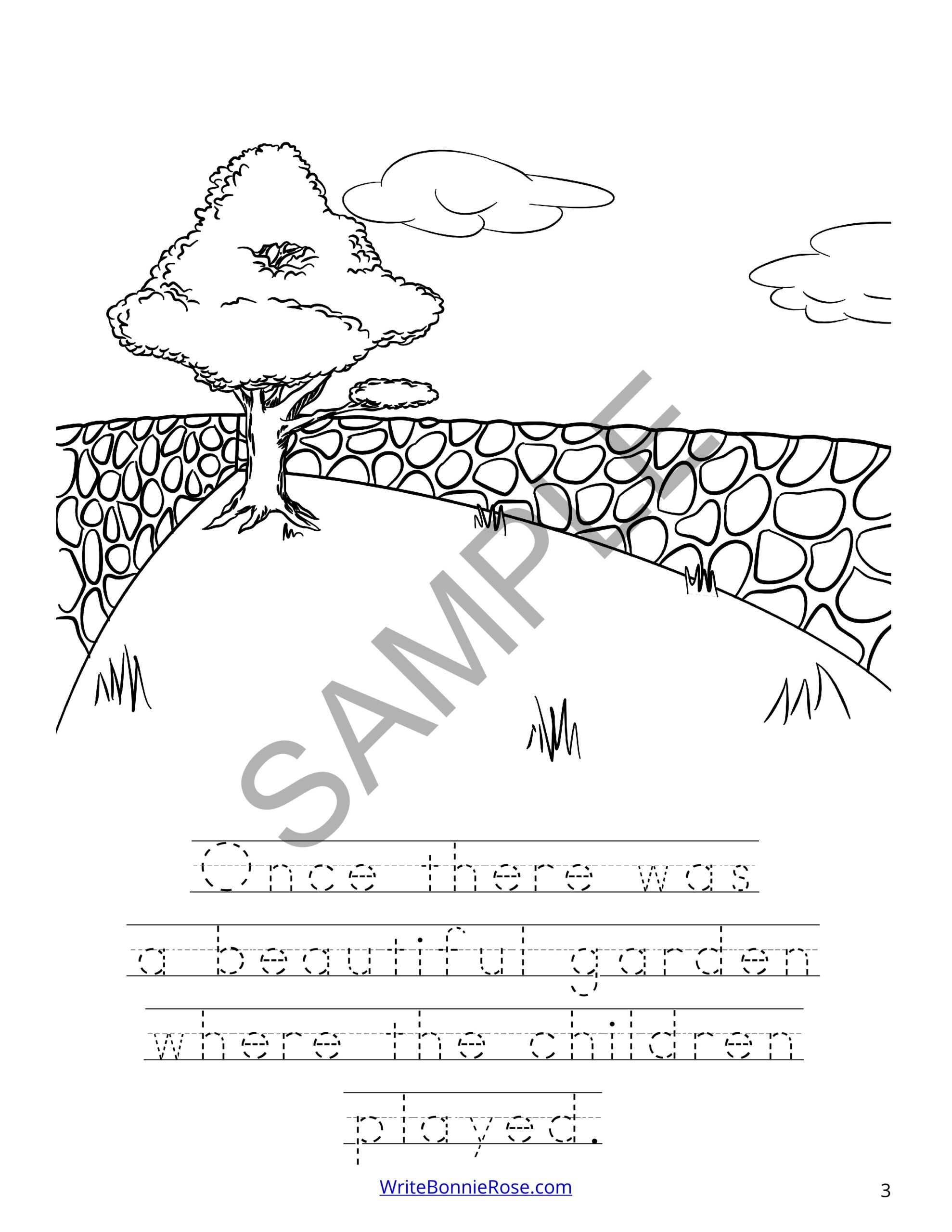 The Selfish Giant Coloring Book, Level B | Made By Teachers