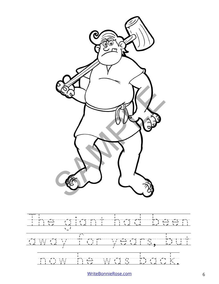 The Selfish Giant Coloring Book, Level B | Made By Teachers