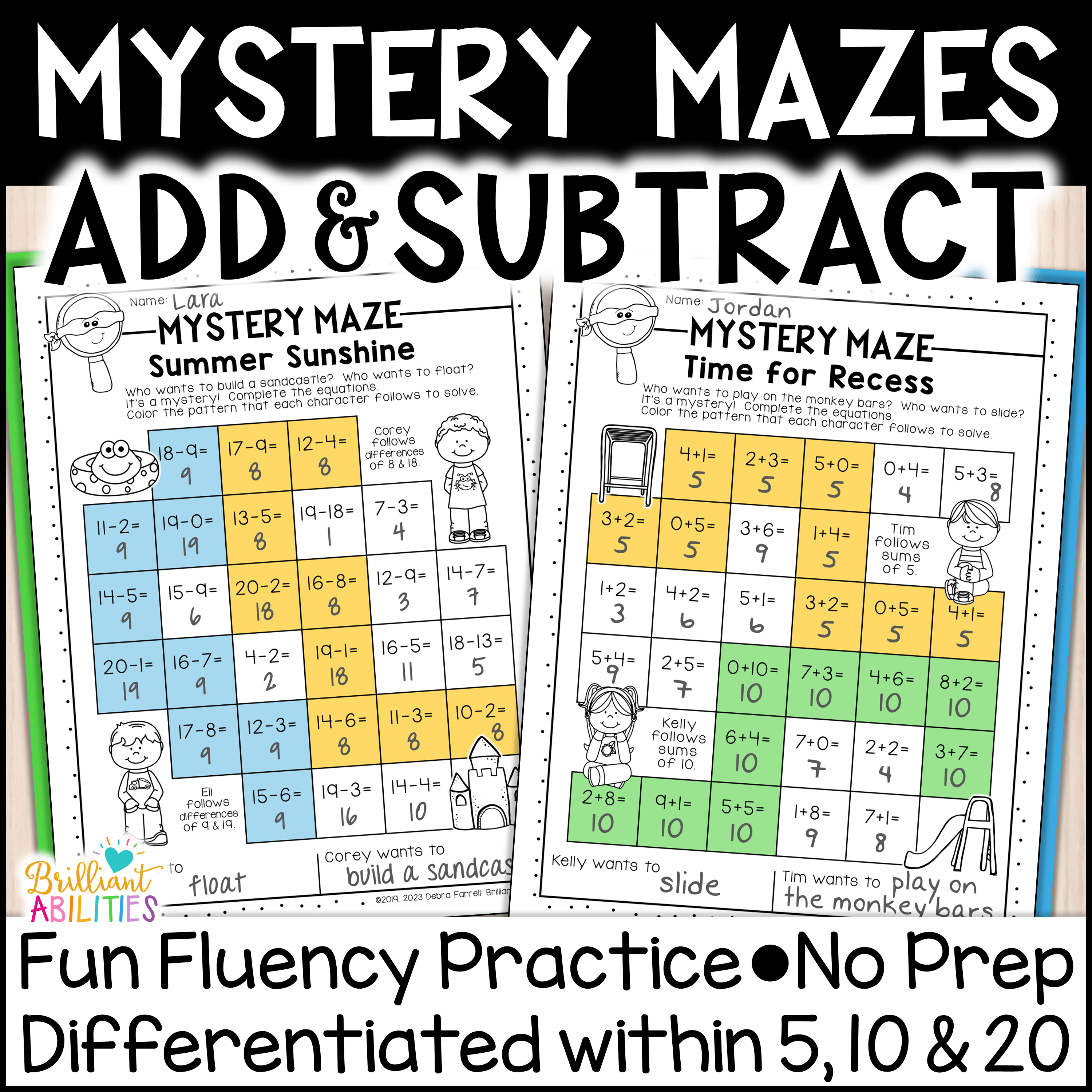 Mixed Math Practice | Made By Teachers