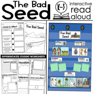 The Bad Seed Interactive Read Aloud | RETELL + Sequencing Craft ...