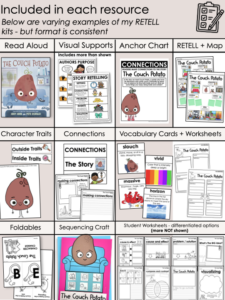 The Bad Seed Interactive Read Aloud | RETELL + Sequencing Craft ...