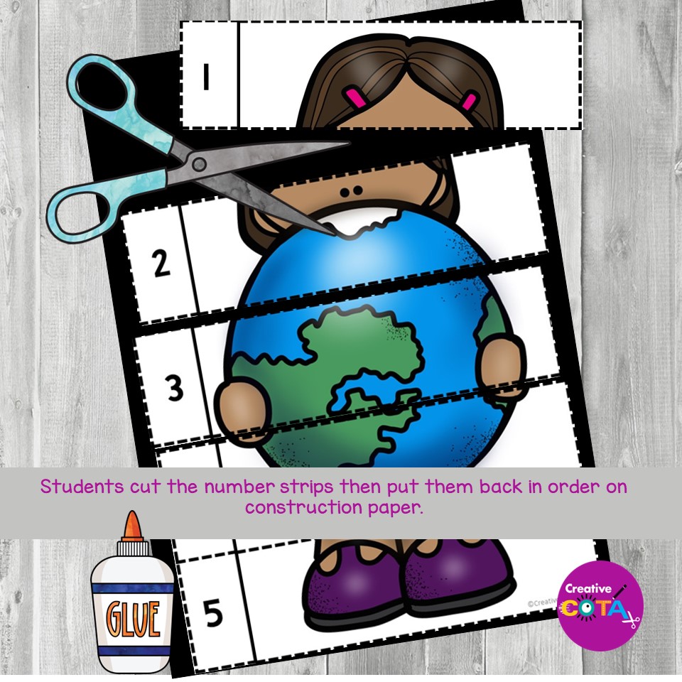 Earth Day Recycling Writing and Math Differentiated Worksheets and ...
