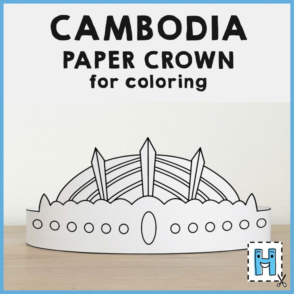 Goldfish Paper Crown Printable Costume Pets Animal Craft Activity ...