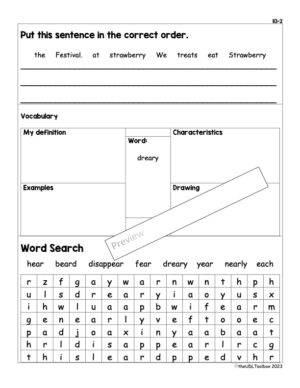 Additional Literacy Strands aligned with UFLI 111-118 with decodable ...