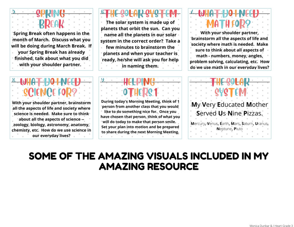 March Morning Meetings | Made By Teachers
