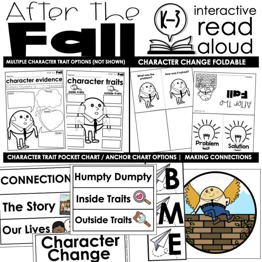 After the Fall: Humpty Dumpty Interactive Read Aloud + STEM™ Activity ...
