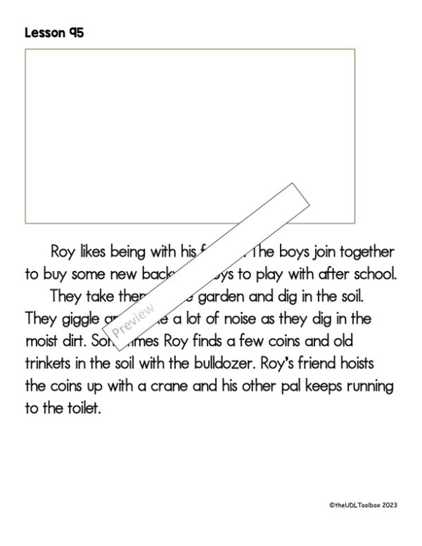 Additional Literacy Strands aligning with UFLI 95-98 with decodable ...