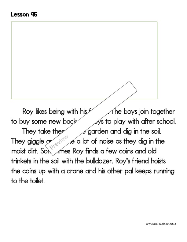 Additional Literacy Strands aligning with UFLI 95-98 with decodable ...