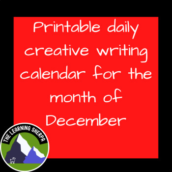 December Writing Prompts | Made By Teachers