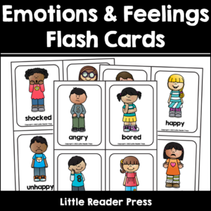 12 Emotions & Feelings Flash Cards | Made By Teachers