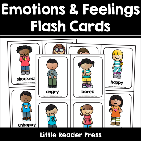 12 Emotions & Feelings Flash Cards | Made By Teachers