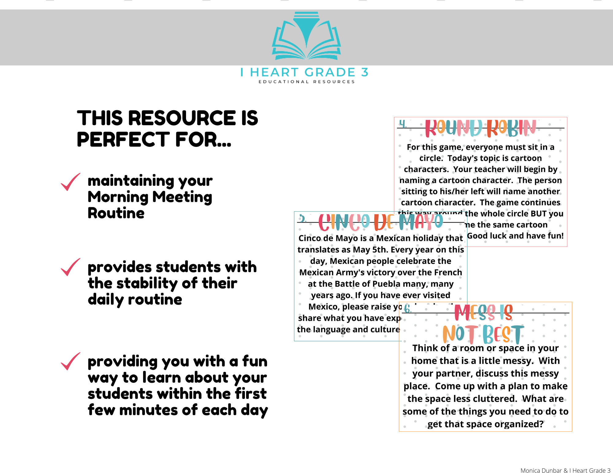 May Morning Meetings | Made By Teachers