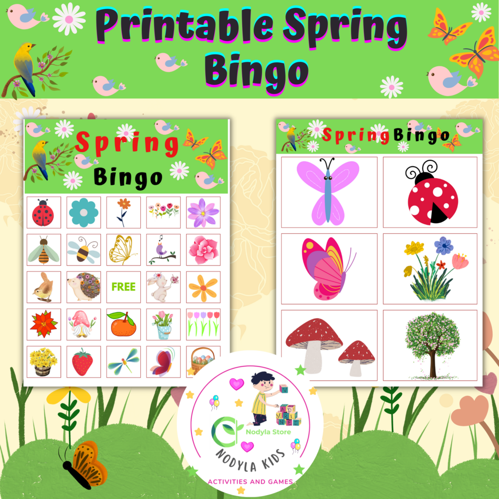 Spring Classroom Behavior Management Bingo Games | Spring Activities ...