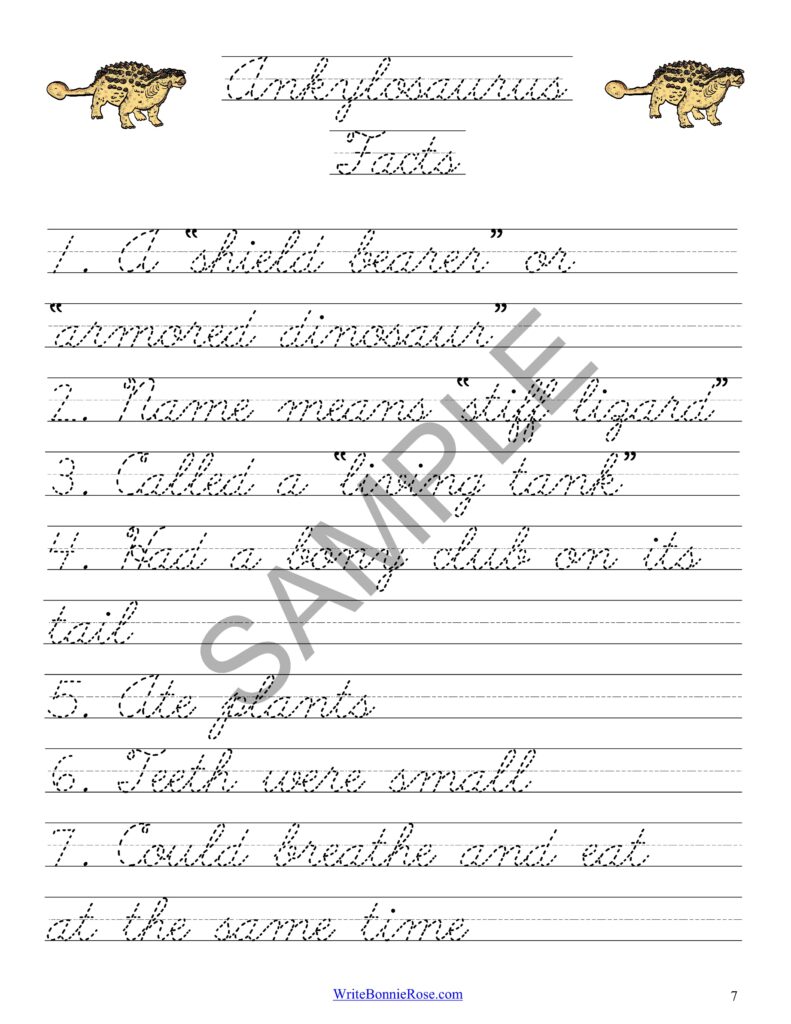 Dinosaur Facts Color & Copy | Made By Teachers