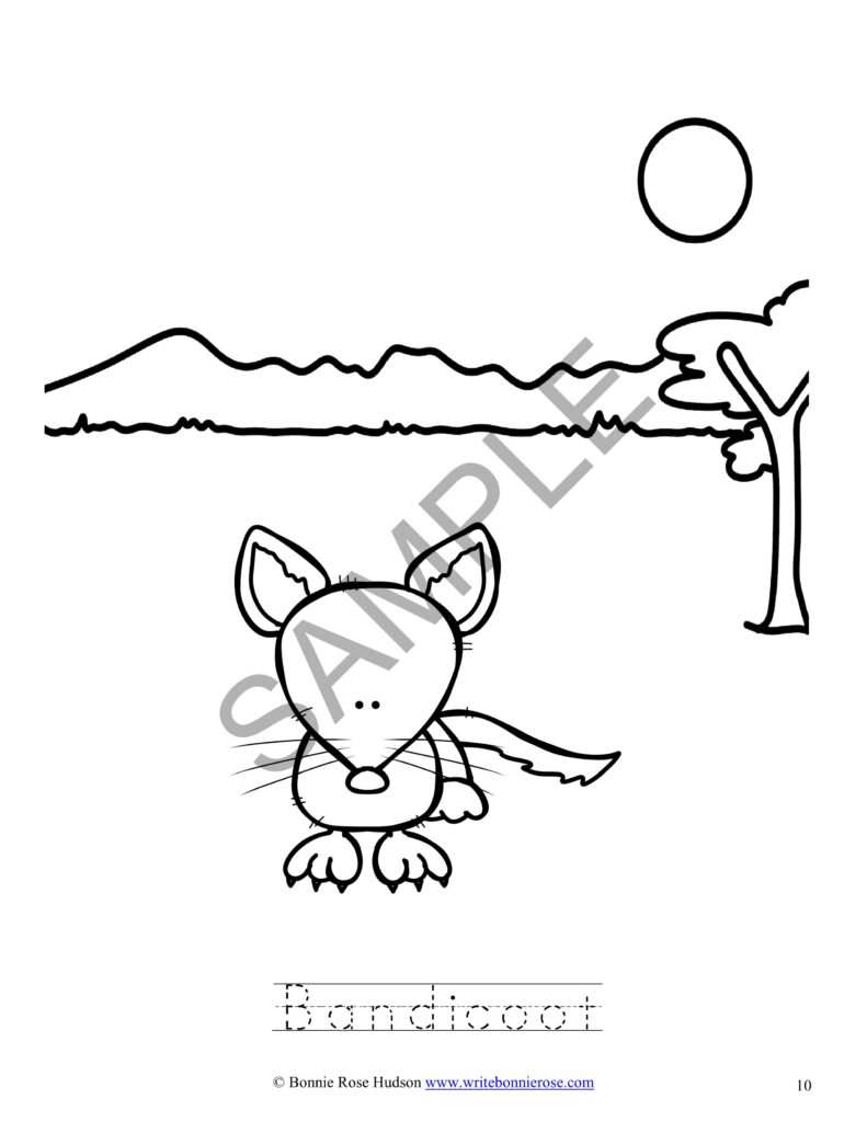 Australian Animal Facts Color and Copy | Made By Teachers