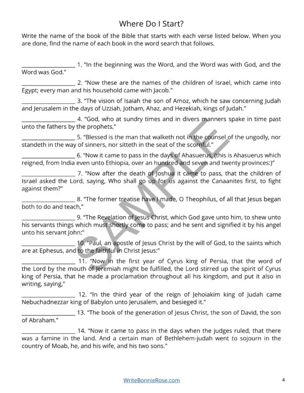 Bible Activity Pack, Volume 1 | Made By Teachers