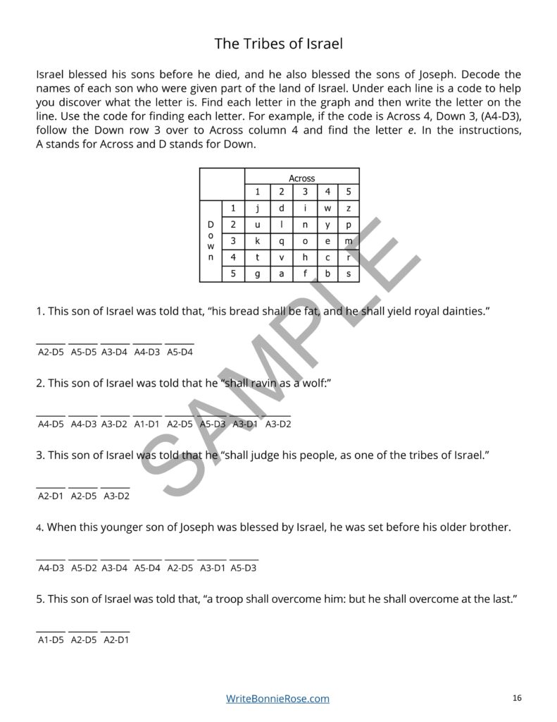 Bible Activity Pack, Volume 1 | Made By Teachers