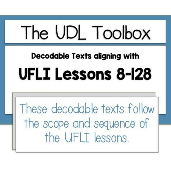 Decodables aligning with UFLI 8-128 | Made By Teachers