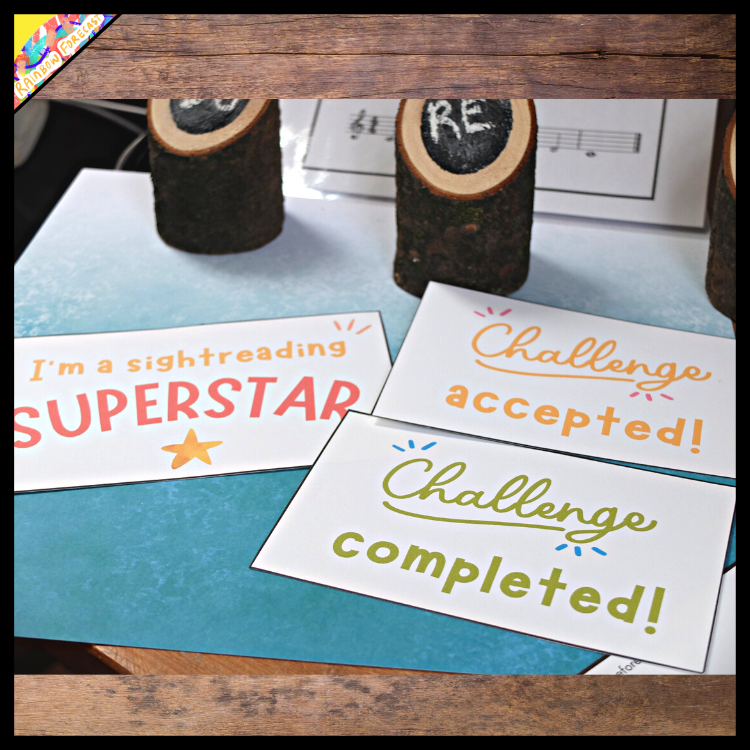 Superstar Sight Reading Challenge Box | Music Theory Elementary Band ...