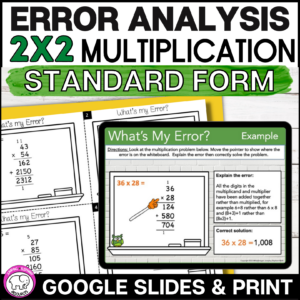 Error Analysis | Made By Teachers